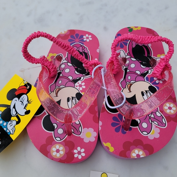 Disney | Shoes | Minnie Mouse Sandals Toddlers 56 | Poshmark